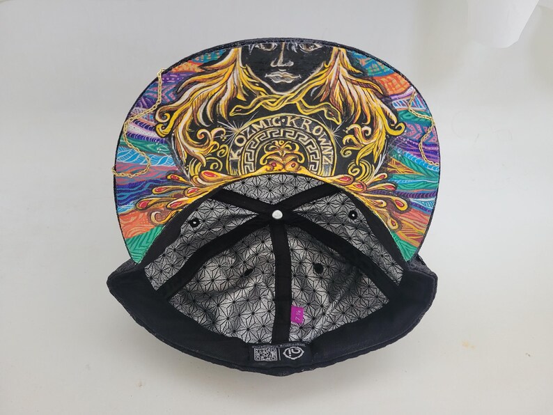 Handpainted Biggie Smalls Hat: Notorious B.I.G. Art, Custom Flatbrim - Etsy