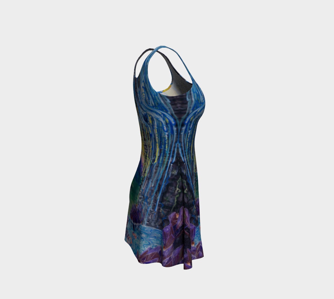 Art Dress, Painting Dress, Wearable Art, Masters Painting Art Dress ...