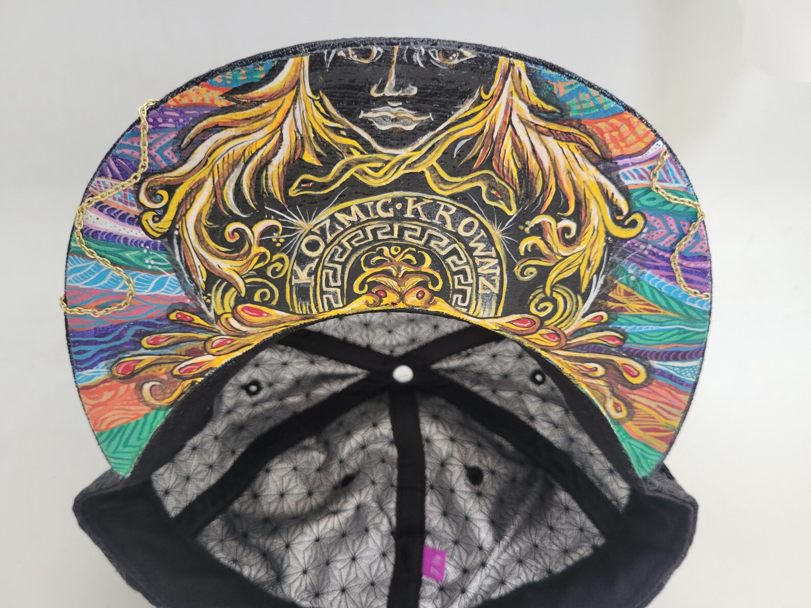 Handpainted Biggie Smalls Hat: Notorious B.I.G. Art, Custom Flatbrim - Etsy