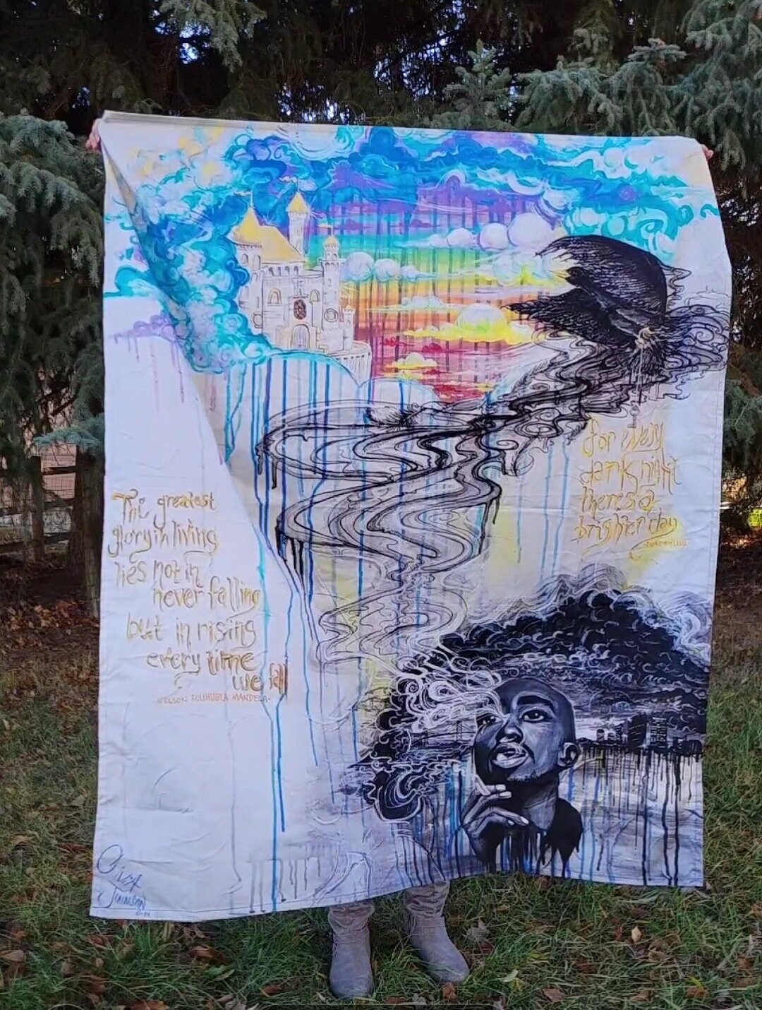 Tupac Tapestry Art for Your Walls or Camping Adventures - Etsy