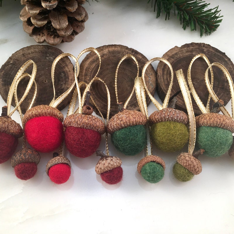 Acorn Ornaments - Etsy