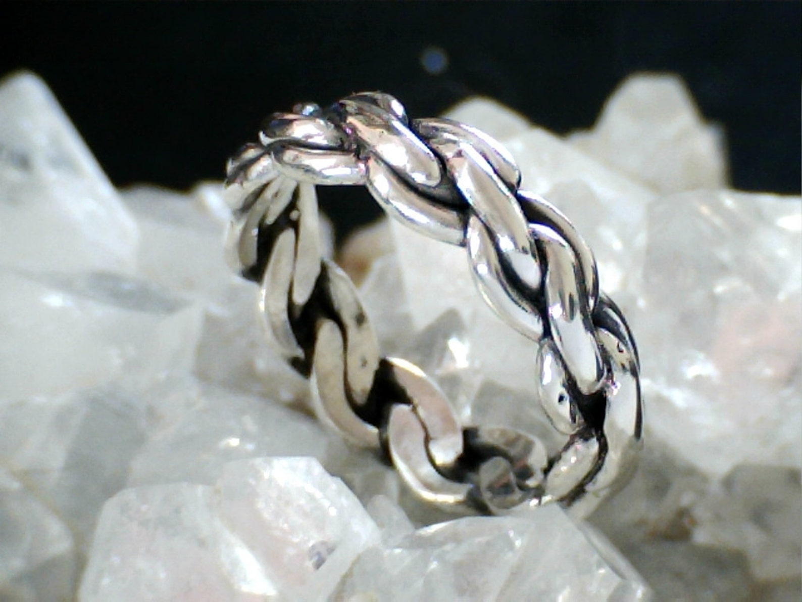 Sterling Silver Celtic Torque Ring - Etsy