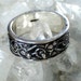 Sterling Silver Celtic Scroll-work Band - Etsy