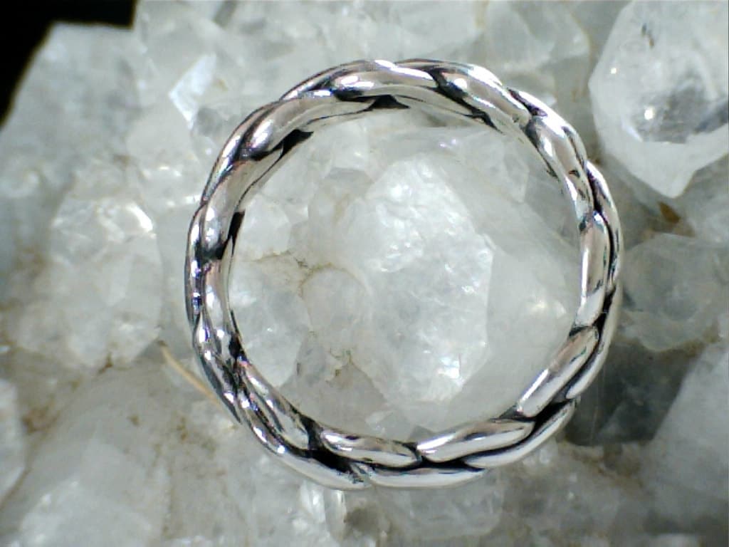 Sterling Silver Celtic Torque Ring - Etsy