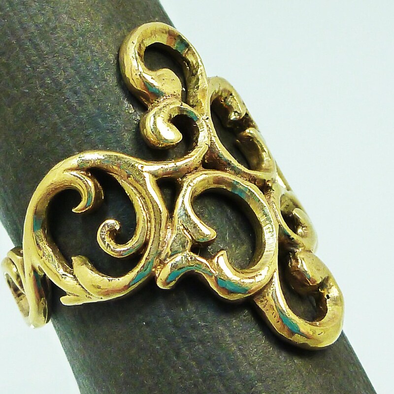 Scroll Rings - Etsy