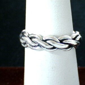 Sterling Silver Celtic Torque Ring - Etsy