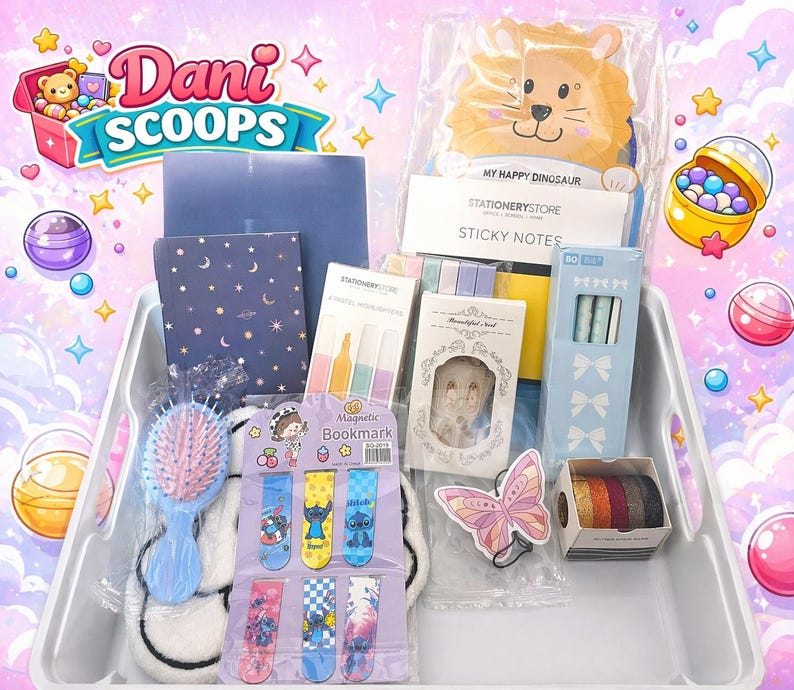 2 SCOOPS - Handmade Mystery Scoop Box | Cute Kawaii Bundle | Made to ...