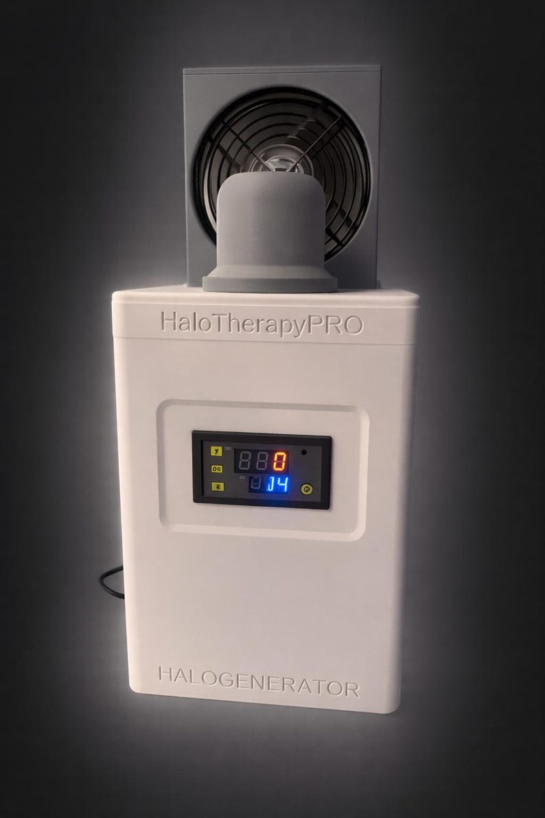 Halotherapypro Halogenerator – Dry Salt Therapy Machine for Home & Spa ...