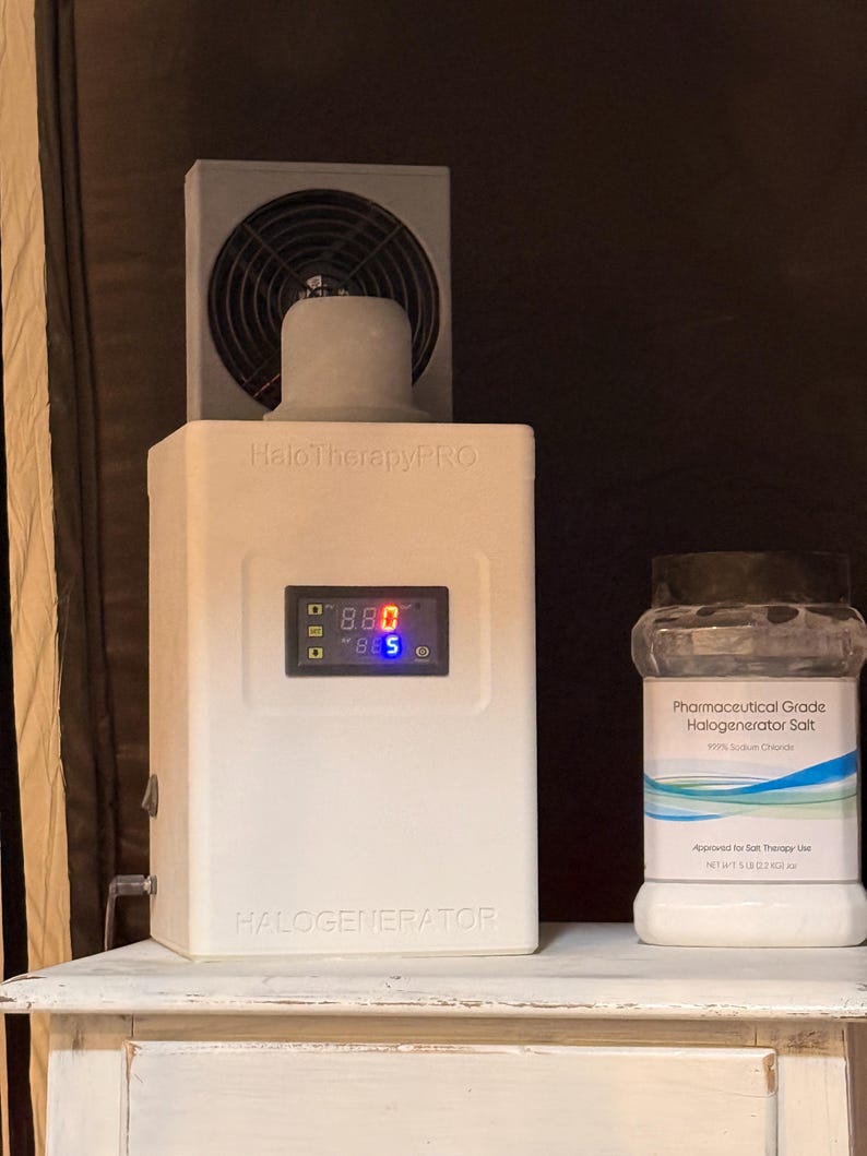 Halotherapypro Halogenerator – Dry Salt Therapy Machine for Home & Spa ...