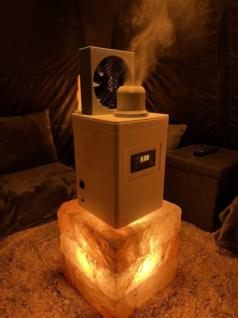 Halotherapypro Halogenerator – Dry Salt Therapy Machine for Home & Spa ...