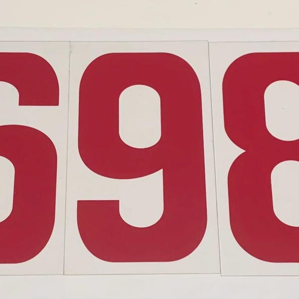 Gas Station Numbers - Etsy
