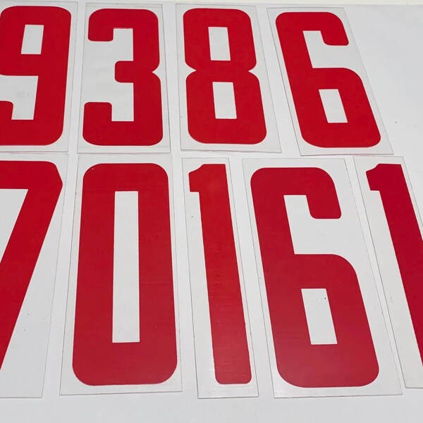 Gas Station Numbers - Etsy