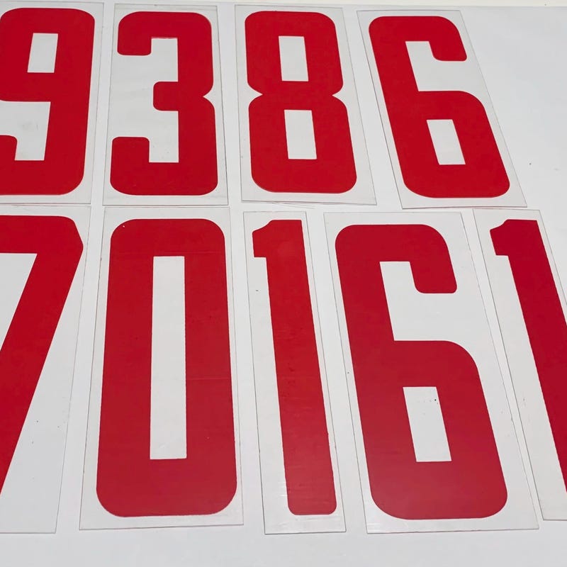 Gas Station Numbers - Etsy