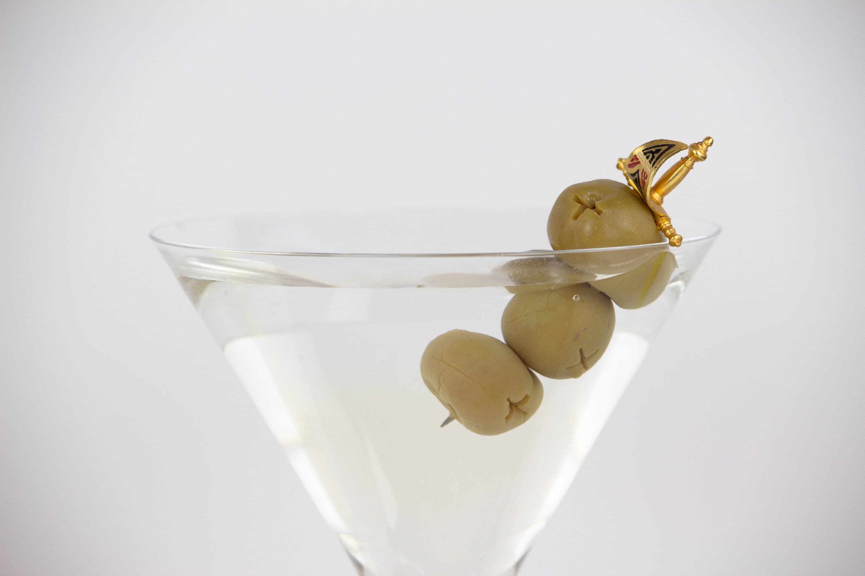 Toledo Cocktail Swords with Stand | Set of 18 Vintage Cocktail Picks