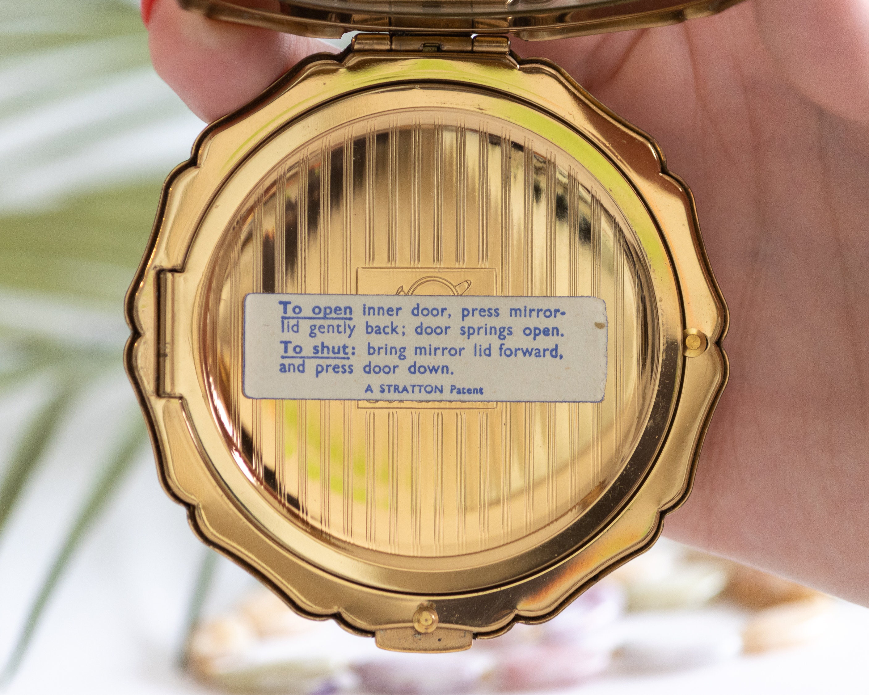 Vintage Stratton Compact | 'Princess' Vintage Powder Compact for Loose ...