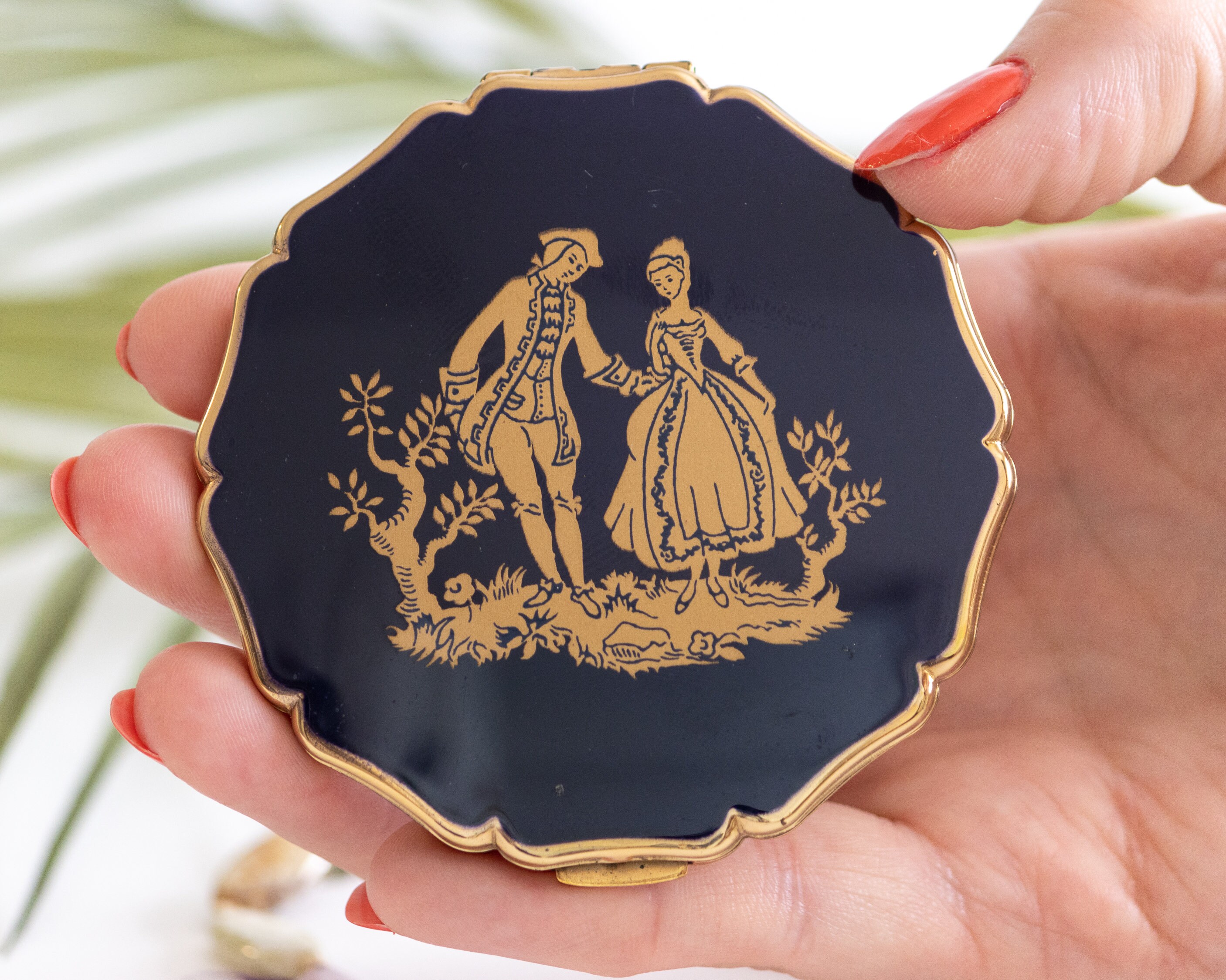 Vintage Stratton Compact | 'Princess' Vintage Powder Compact for Loose ...