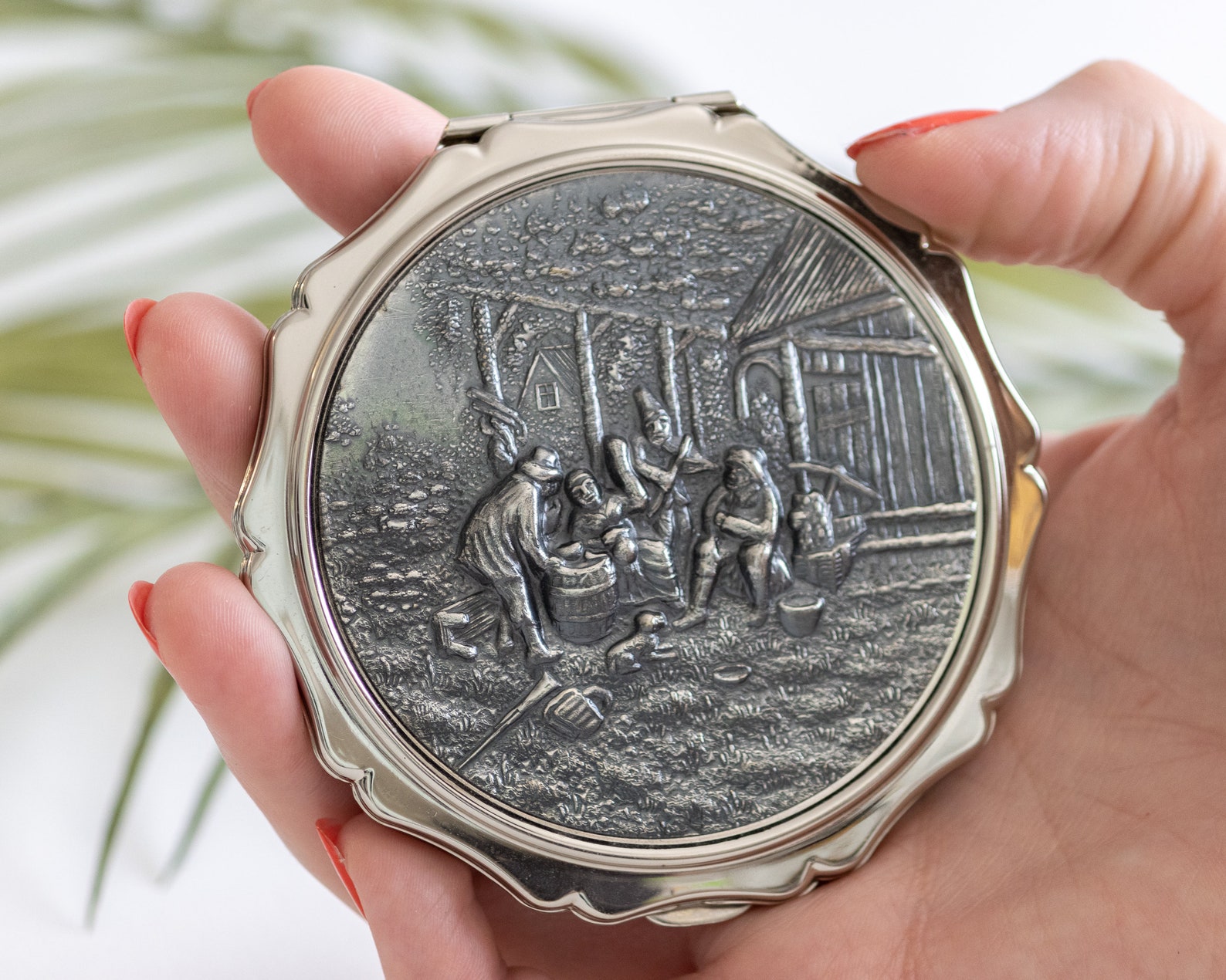 Vintage Powder Compact | Stratton Queen Convertible Powder Compact for ...