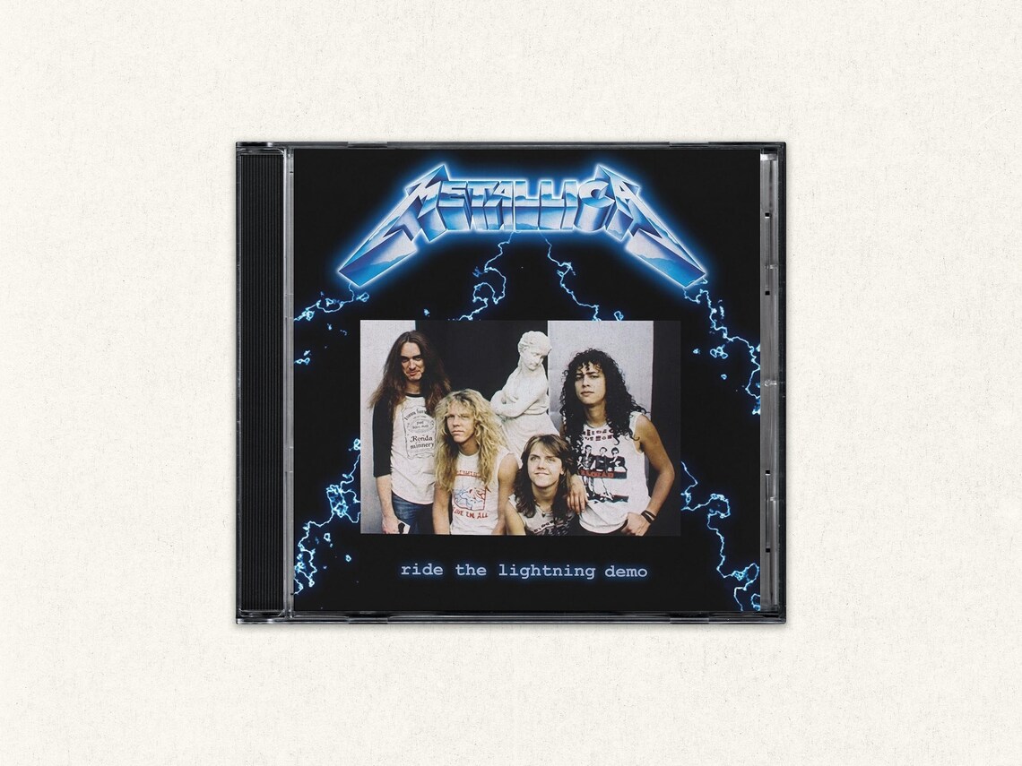 Metallica - Ride The Lightning Demo (CD) - Etsy Portugal