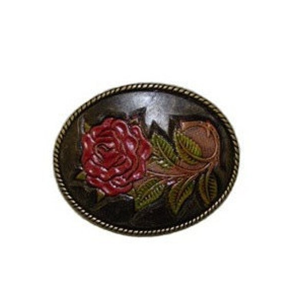 Hand Painted Leather Belt - Etsy