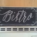 Bistro Chalkboard Sign, Vintage French Kitchen Decor - Etsy