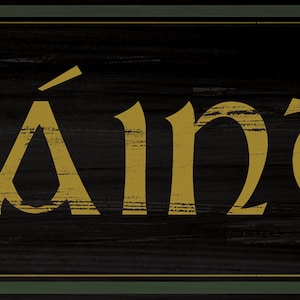 Slainte, Irish Toast, Gaelic Pub, Irish Pub Sign,irish Toast, Rustic ...