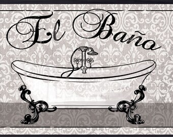 El Bano - Etsy