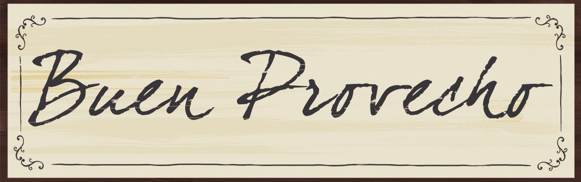 Buen Provecho sign Spanish Kitchen Spanish Kitchen Spanish | Etsy