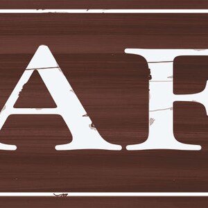 Cafe Wood Kitchen Sign, Rustic Cafe Sign, Kitchen Decor, Country ...