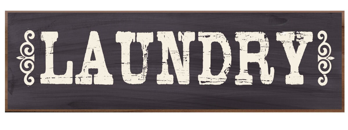 Rustic laundry Wood Sign Farm Style Laundry | Etsy