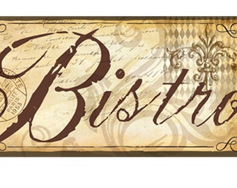 French Bistro Sign - Etsy