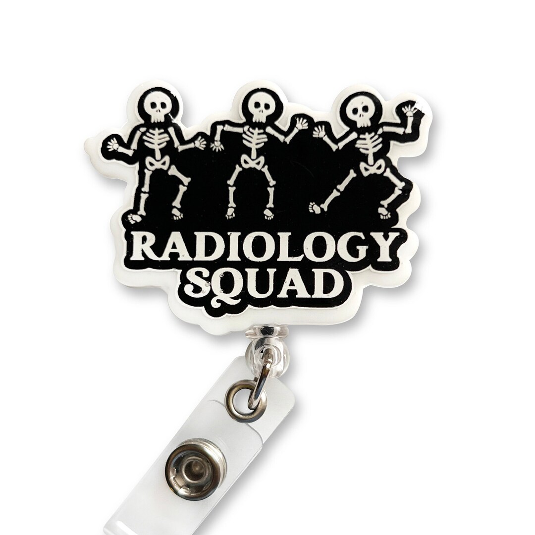 Radiology Squad Badge Reel | Xray Tech | Rad Tech | Radiology ...
