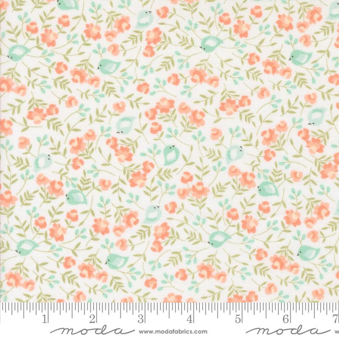 Abloom - Birds Cloud - Moda Fabrics - Etsy