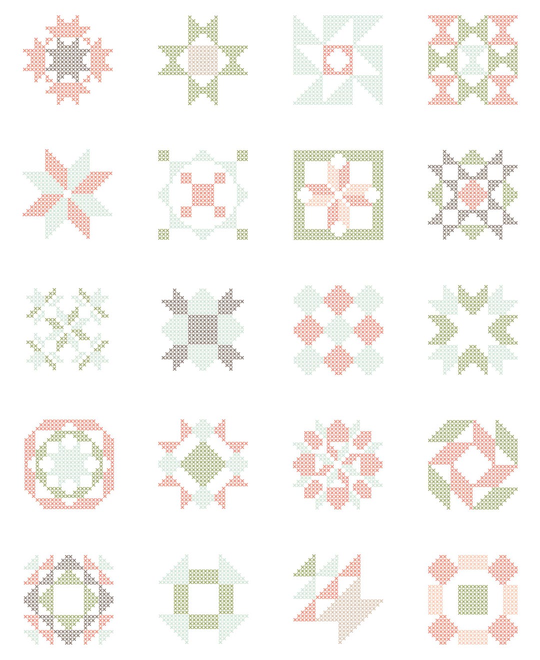 Abloom - Panel - Moda Fabrics - Etsy