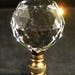 Csustom Lamp Finial Featuring a Cluster of Blue Hydrangea With Green ...