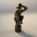 MONKEY Aged Brass Lamp Finial-highly Detailed Cast Metal - Etsy