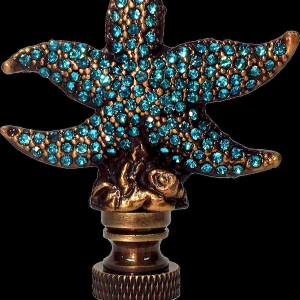 Rhinestone Starfish - Etsy