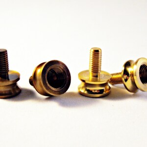 Lamp Parts-lamp Finial Adapter**polished Brass**solid Brass (1-PC.) - Etsy
