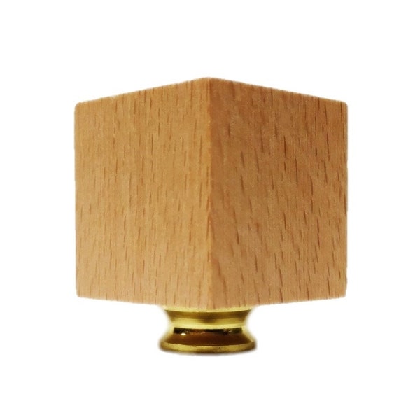 Square Wood Lamp Base - Etsy