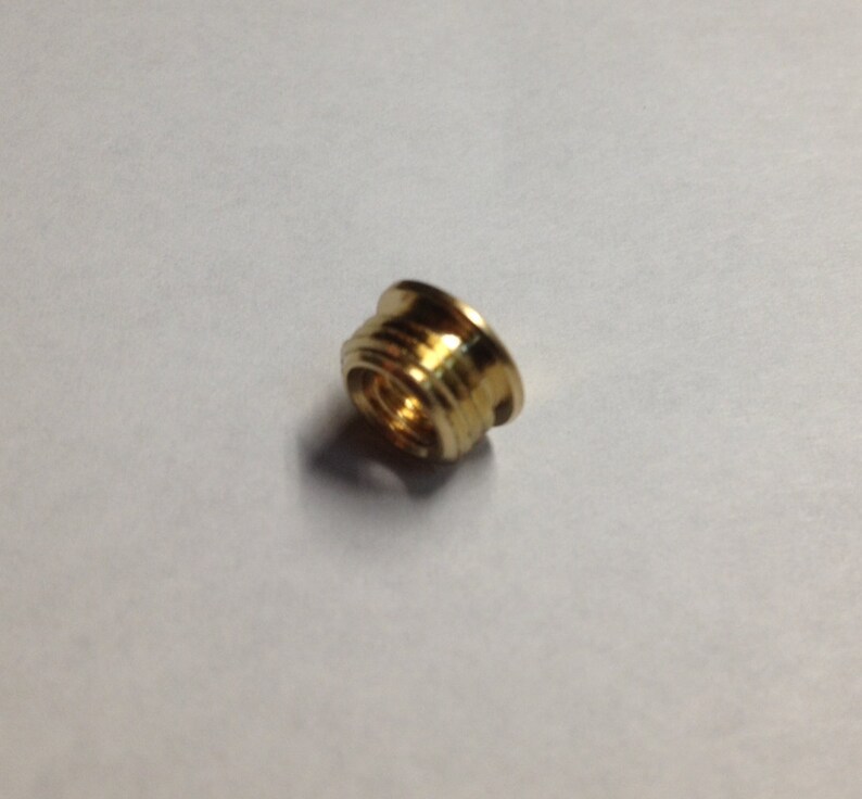 Lamp Parts-lamp Finial REDUCER-1/8 IP to 1/4-27 Solid Brass (1-PC.) - Etsy