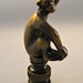 MONKEY Aged Brass Lamp Finial-highly Detailed Cast Metal - Etsy