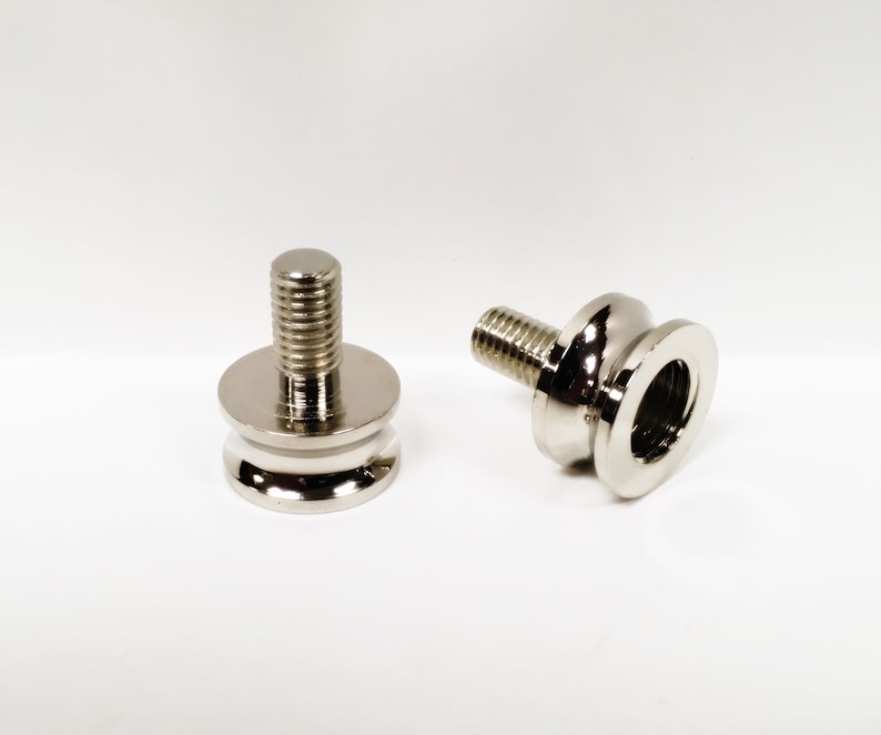 Lamp Parts-lamp Finial Adapter**polished Chrome**solid Brass (1-PC.) - Etsy