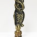 OWL Aged Brass Finish Lamp Finial-highly Detailed Cast Metal - Etsy