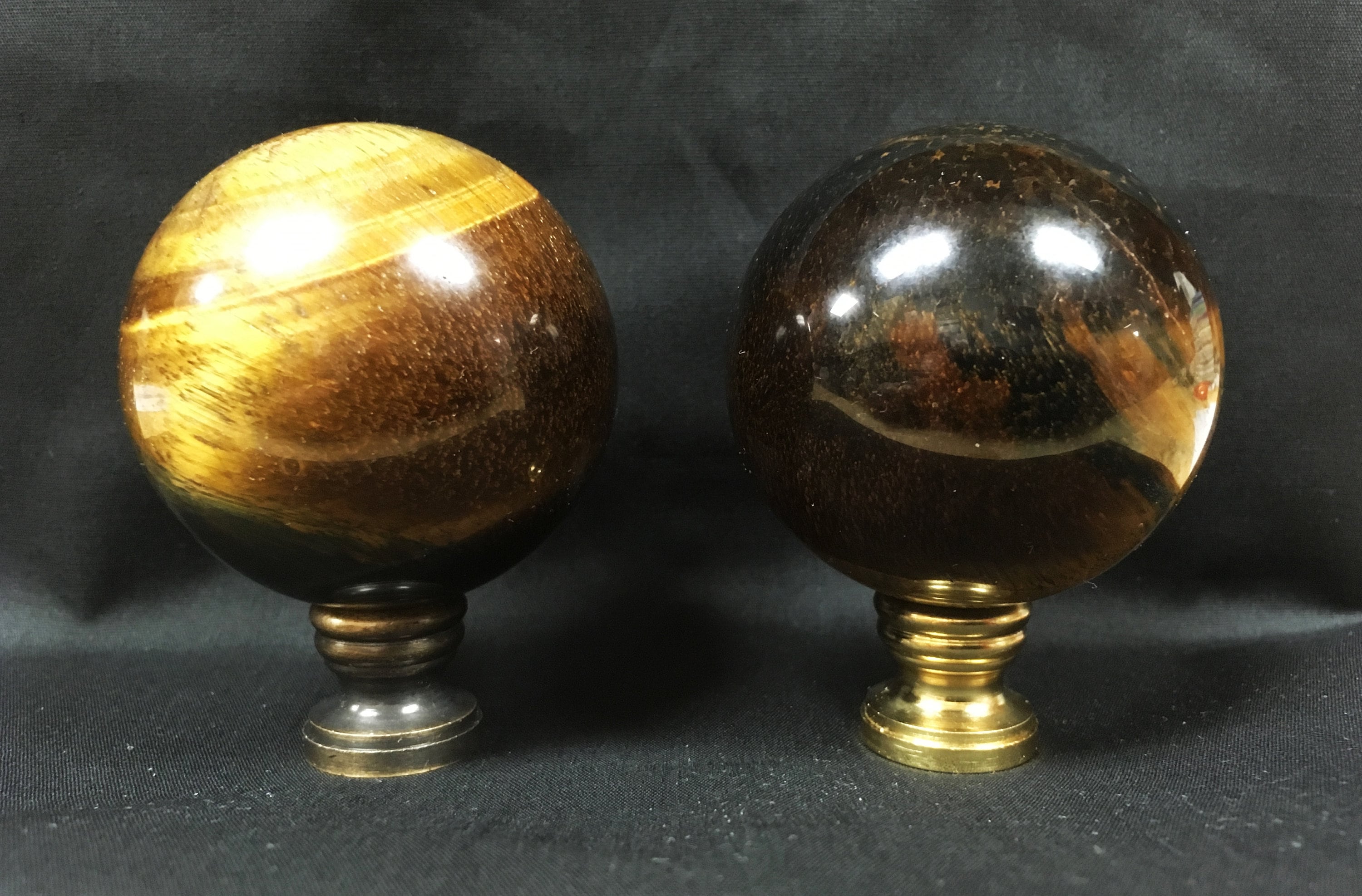 Lamp Finial-Extra Large TIGER EYE QUARTZ Crystal | Etsy