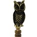 OWL Aged Brass Finish Lamp Finial-highly Detailed Cast Metal - Etsy