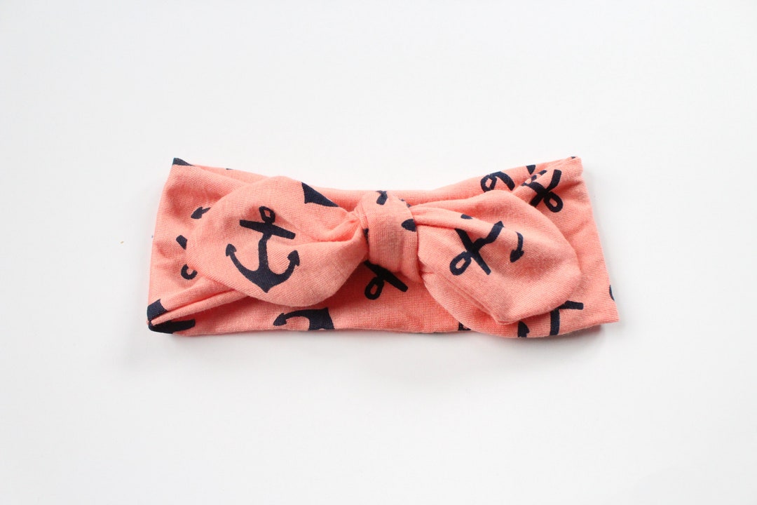 Anchor Headband Nautical Gift for Her, Mom and Me Headbands Baby ...