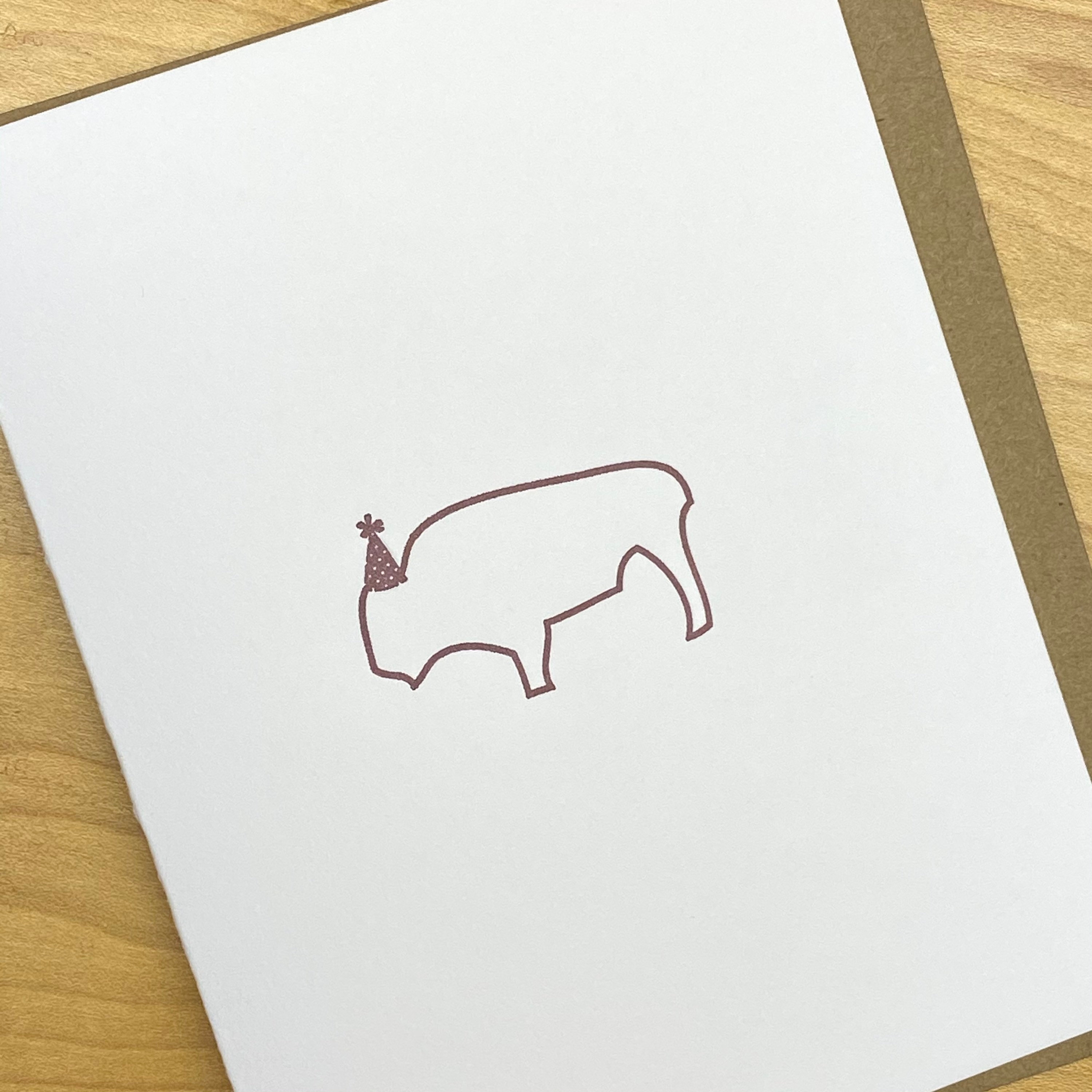 Buffalo Happy Birthday Card Celebration Card Congratulations - Etsy