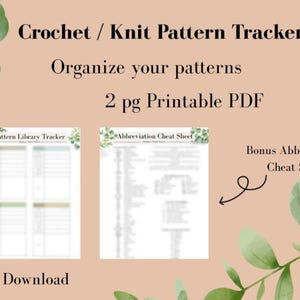 Gehäkelte Anleitung Bibliothek Tracker - Etsy.de