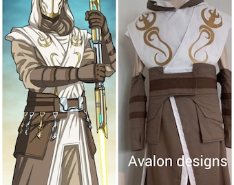 Star the Clone Wars-jedi Temple Guard Cosplay Costume - Etsy