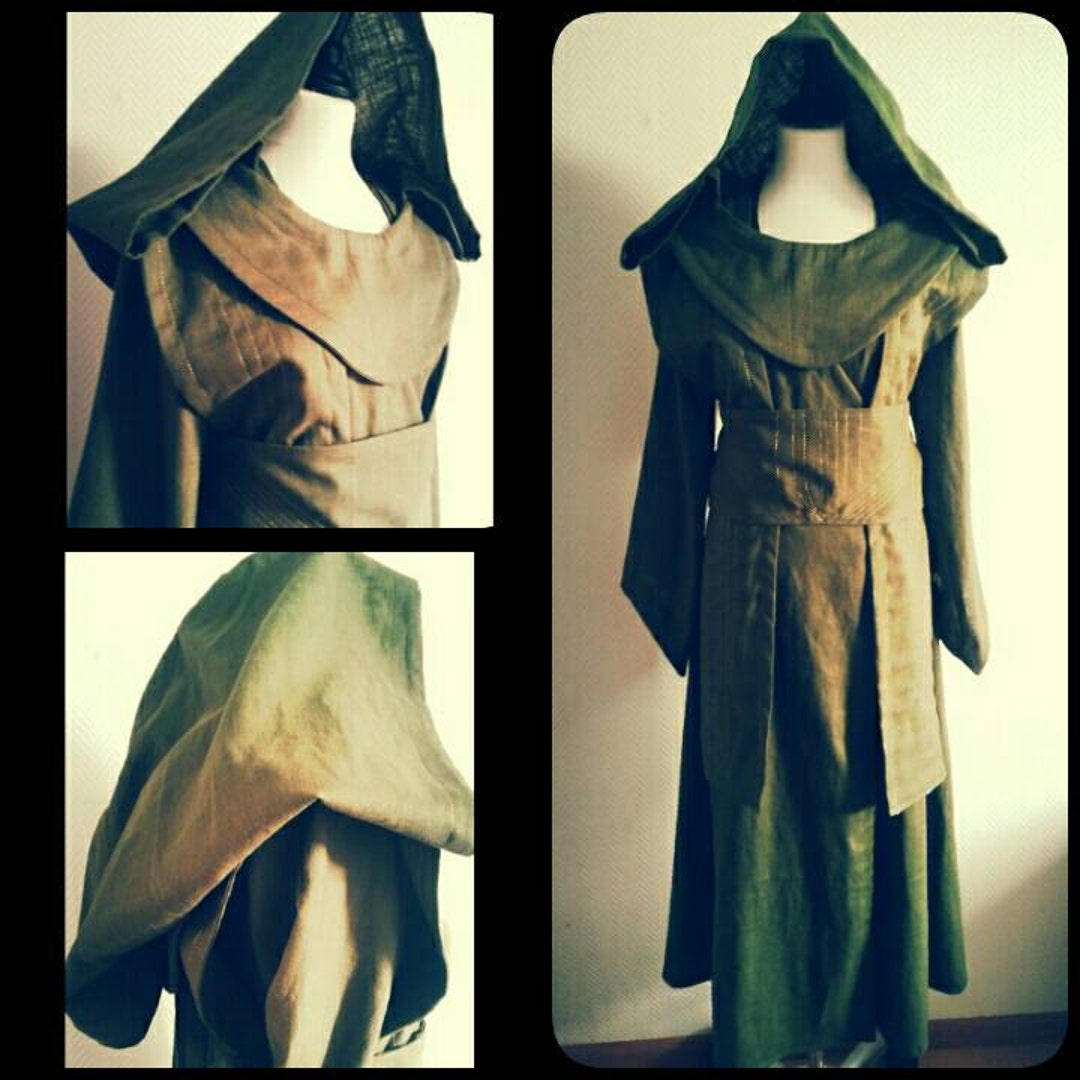 Made to Order: Costum Colours Linen Star Wars Inspired Long Floorlength ...
