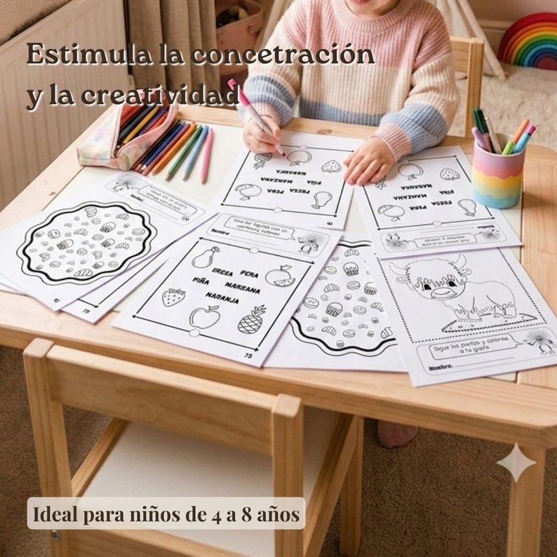 Activity Book for Children Ages 6-7 | Educational Games PDF | Printable ...